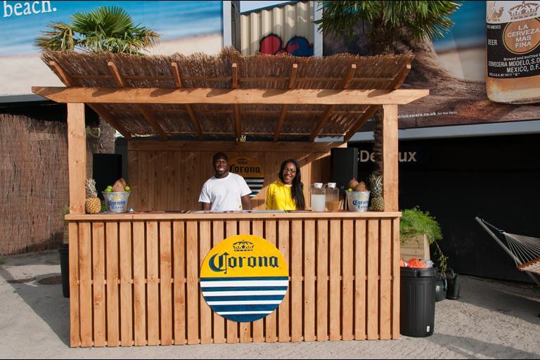Corona brings the beach to London with Old Street event | News | The Grocer